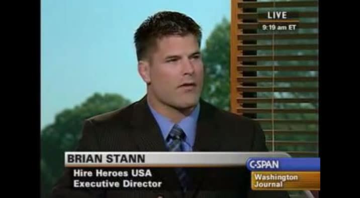 Hire Heroes USA President Brian Stann On CSPAN