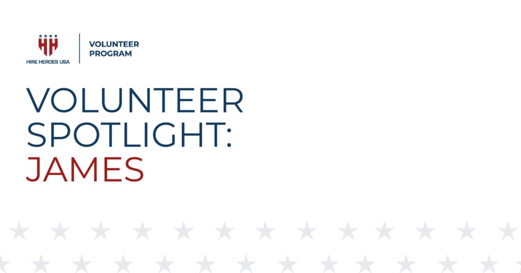 Volunteer Spotlight: James